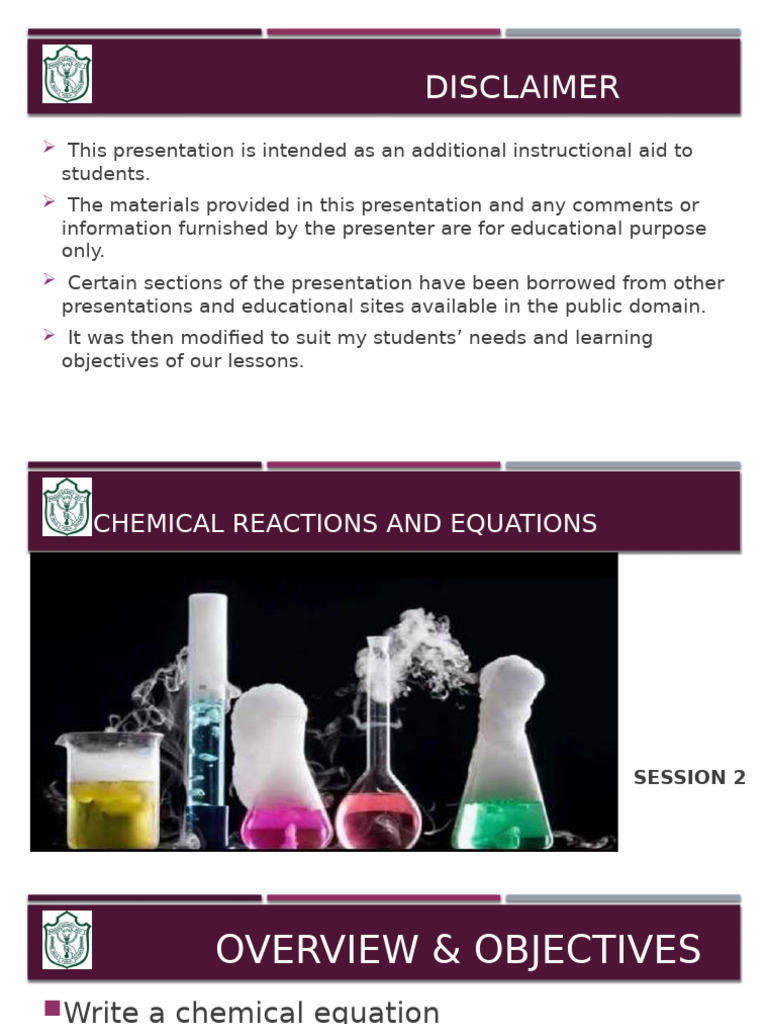 Chemical Reactions and Equations Guide | PDF | Magnesium | Chemical ...