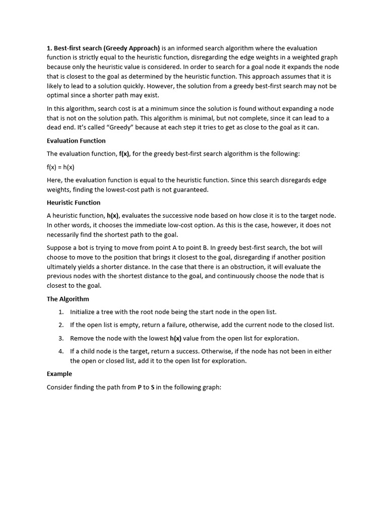 INFORMED SEARCH | PDF | Theoretical Computer Science | Algorithms And Data Structures