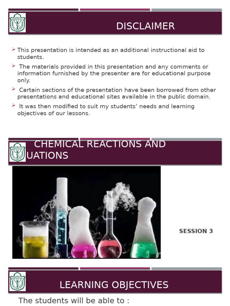 Class X - Chem - PPT - Part 3 of 7 - Chapter 1 - Chemical Reactions and ...
