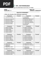 Chemical Compounds List | PDF | Cadmium | Aluminium
