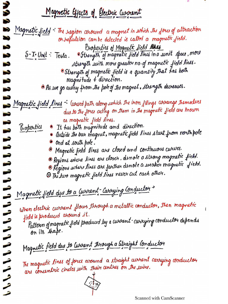 Magnetic Effects | PDF
