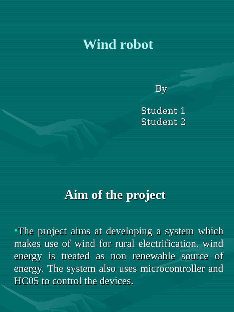 Wind Robo | PDF | Rectifier | Wind Turbine