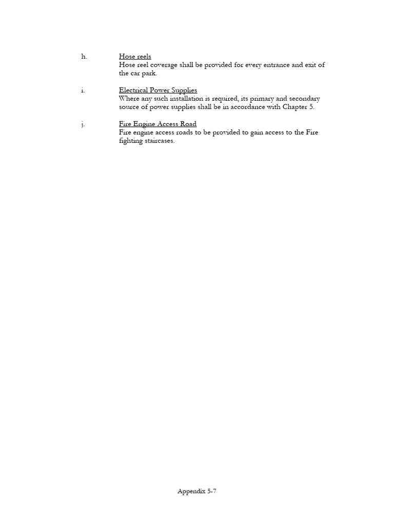 Circular-Fire Safety Requirements For Fully Automated Mechanised Car ...