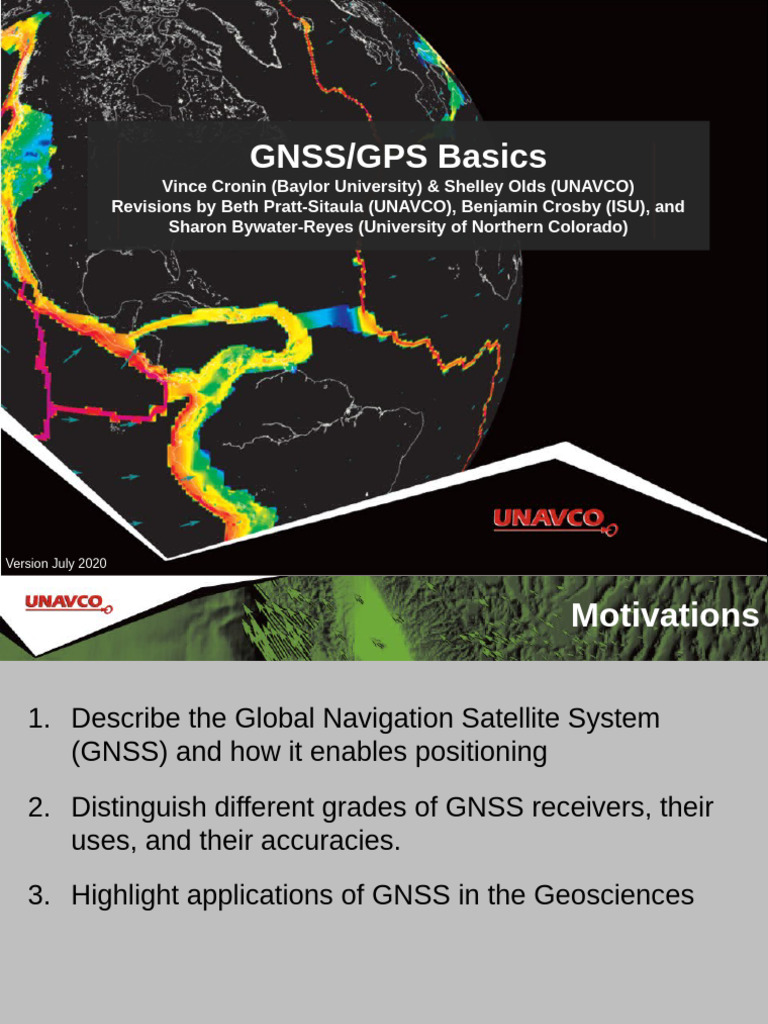 GNSS Overview and Applications | PDF | Global Positioning System ...