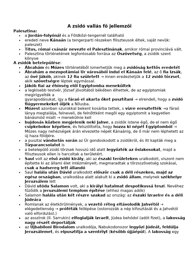A Zsidó Monoteizmus | PDF