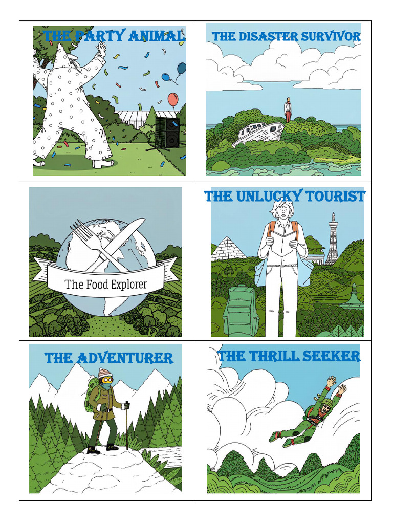 Role Play Cards | PDF | Cooking