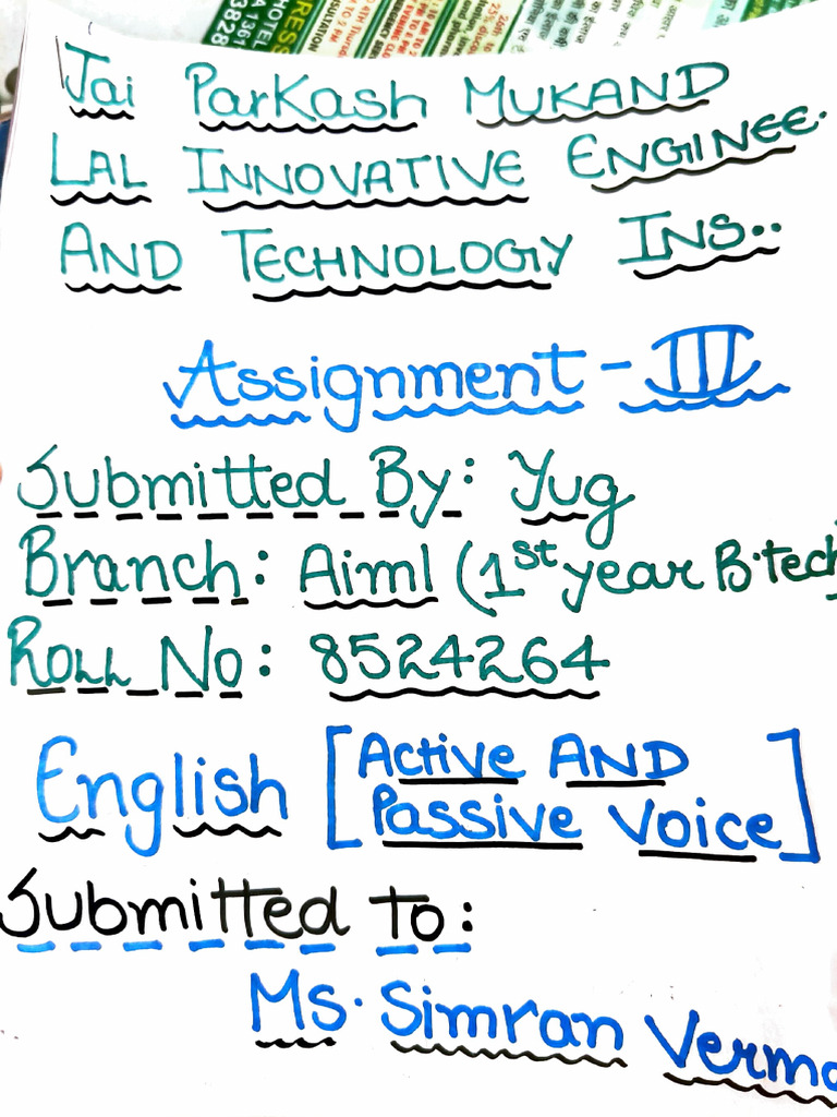 Eng Assignment 3 | PDF