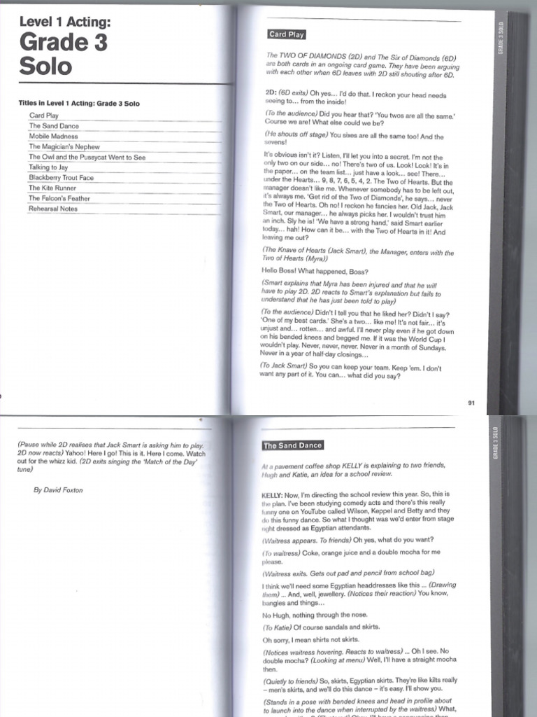 Grade 3 Anthology | PDF
