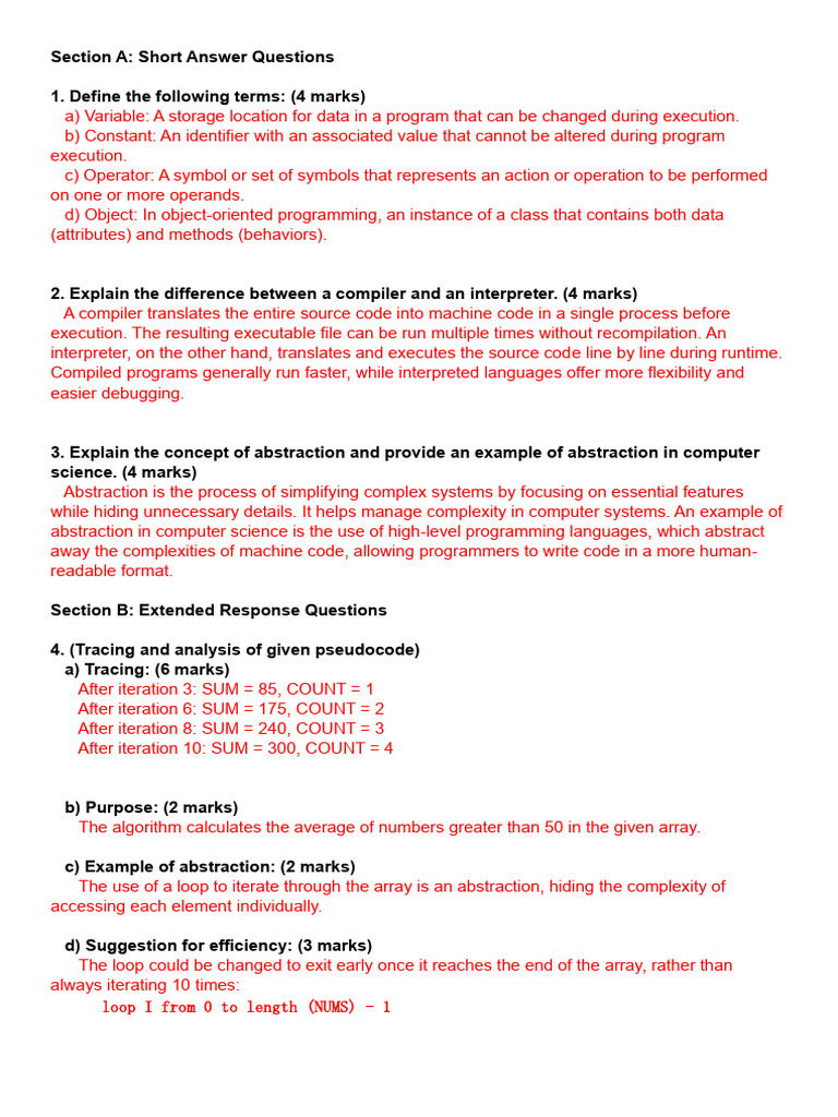 Assessment 1 - Computational Thinking - AK | PDF | Abstraction (Computer Science) | Source Code