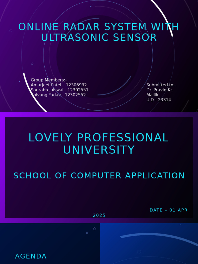 Online Ultrasonic Radar System Overview | PDF | Lidar | Radar