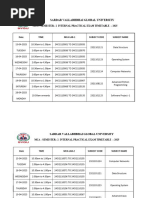 MCA 01 MARKSHEET | PDF