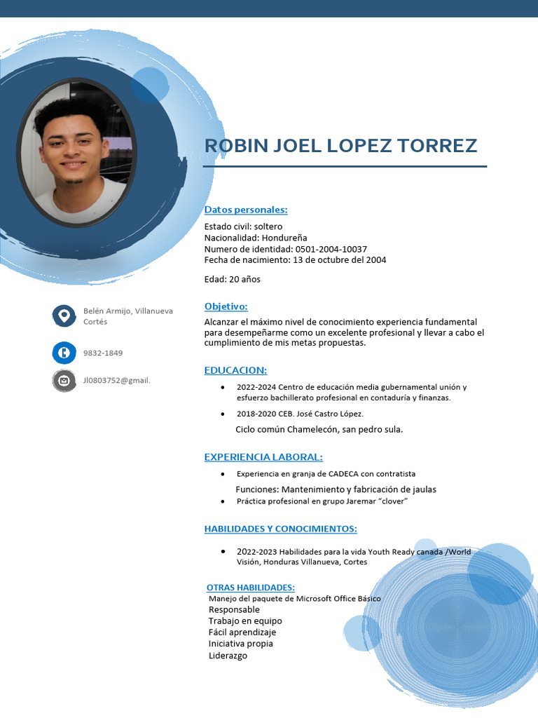 Robin Joel Lopez Torrez | PDF