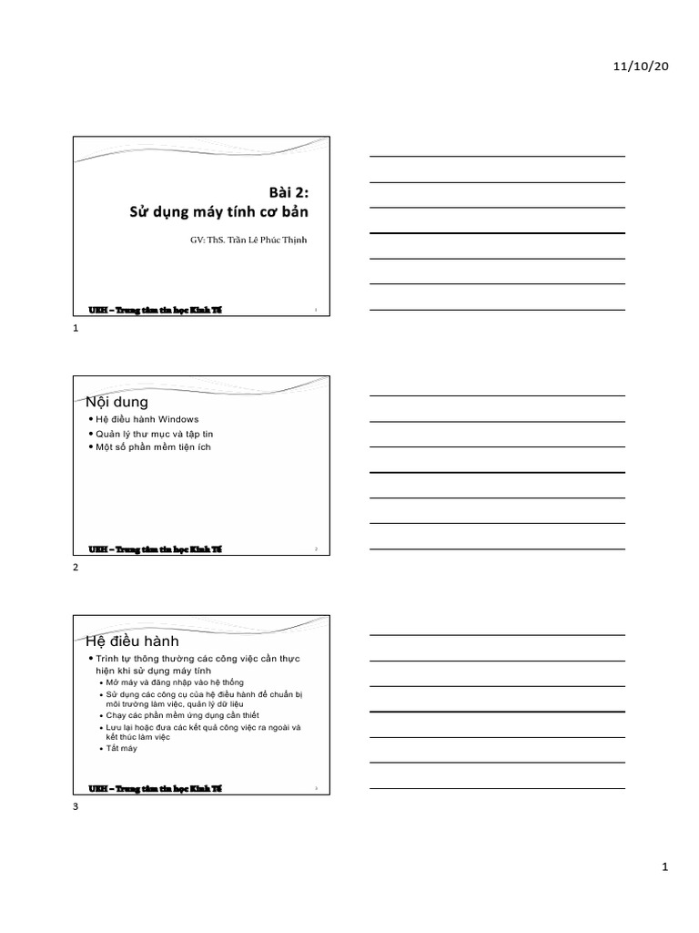 Bai2 SuDungMayTinhCoBan | PDF