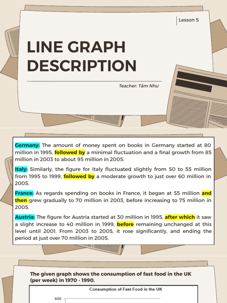 LESSON 5 Skill Writing Line Graph | PDF