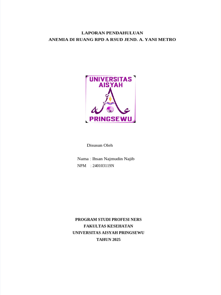 LP Anemia | PDF