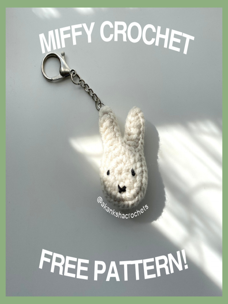 MIFFY CROCHET PATTERN | PDF