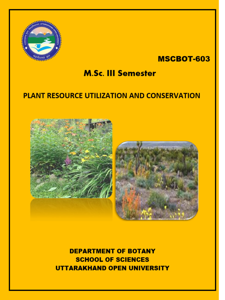 Mscbot 603 | PDF | Plant Breeding | Domestication