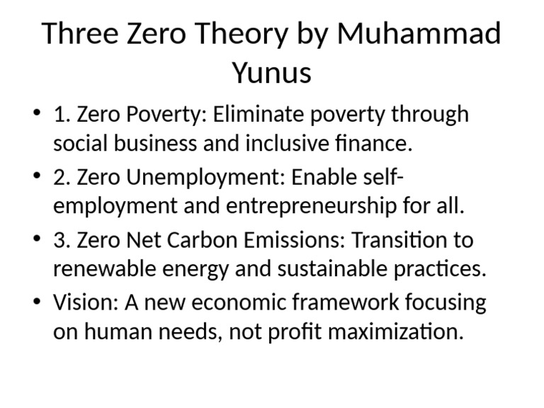 Three Zero Theory Presentation | PDF