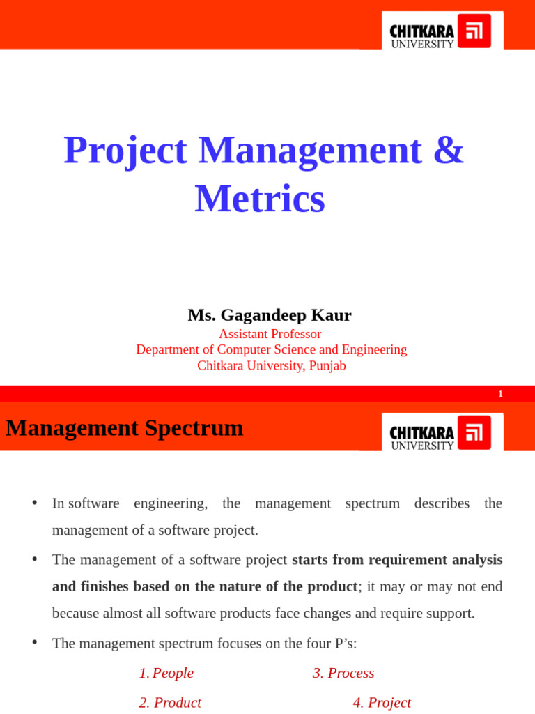 Software Project Management Metrics | PDF | Performance Indicator ...