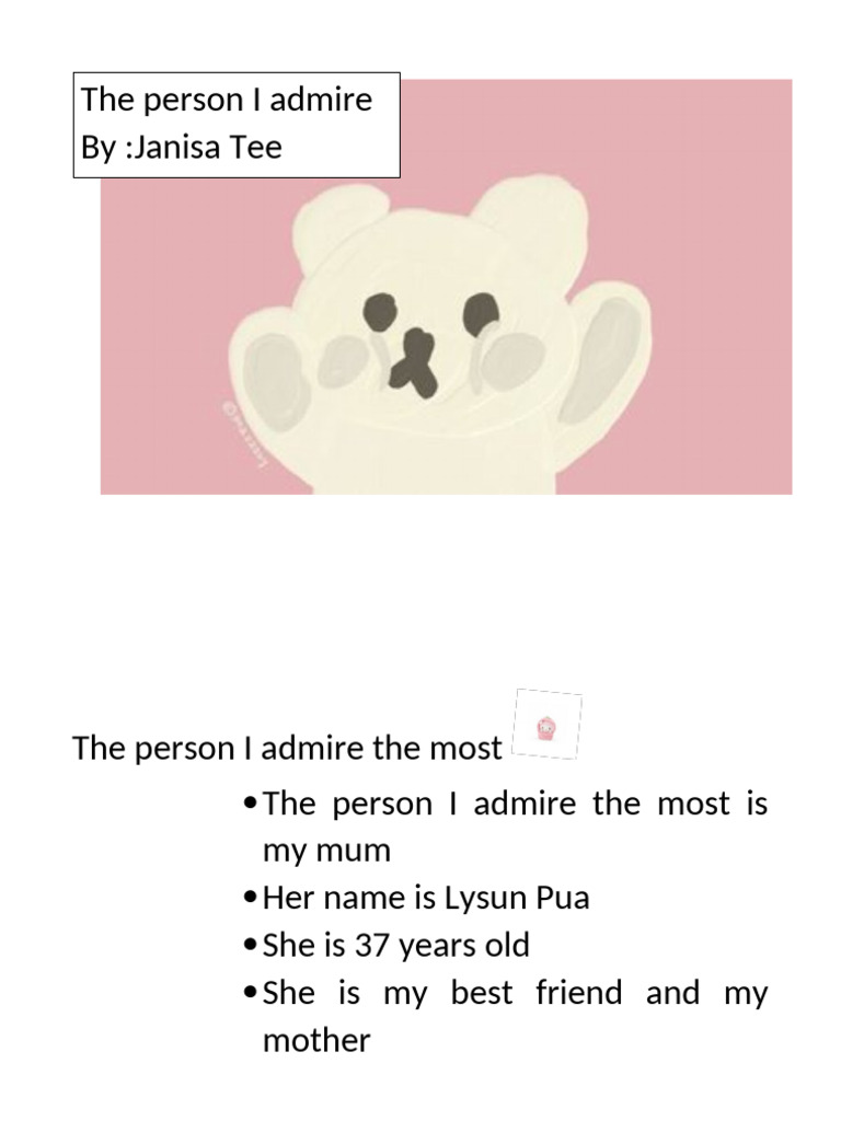 Introduction of My Mum | PDF