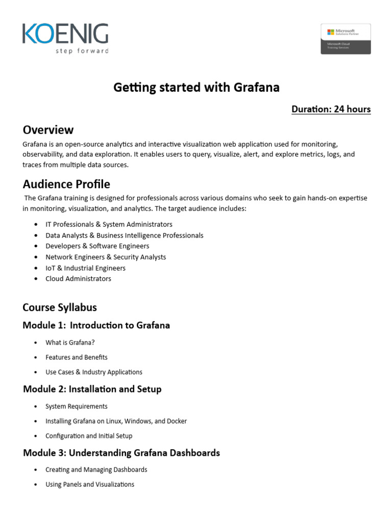 Getting Started With Grafana | PDF