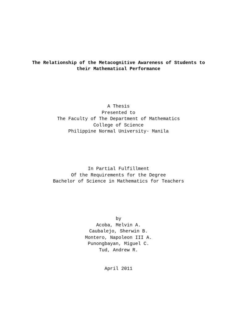 Title Page | PDF