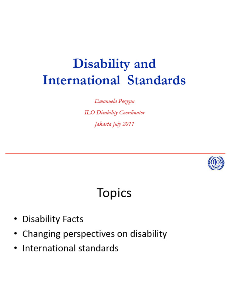 Disability Facts Wcms - 160650 | PDF | Disability | Intellectual Disability