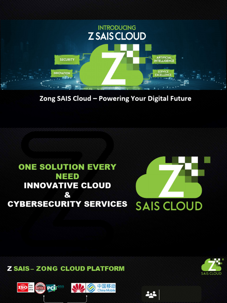 Z SAIS Cloud Product Overview | PDF | Cloud Computing | Computer Security