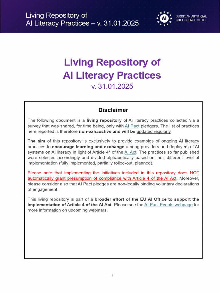 Compilation AI Literacy Practices I5gpO7ZeUCvjFN9mnftm42pyjVQ 112203 ...