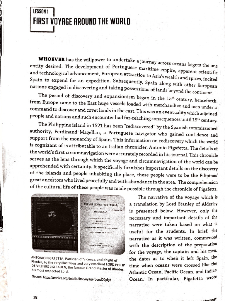 First Voyage Around | PDF