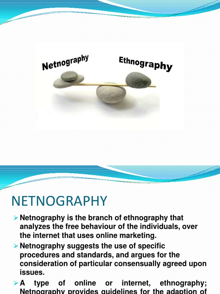 NETNOGRAPHY | PDF | Ethnography | Cognition