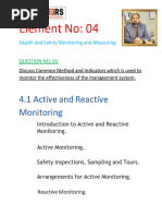 15 Reactive Monitoring Methods for Safety | PDF | Occupational Safety ...