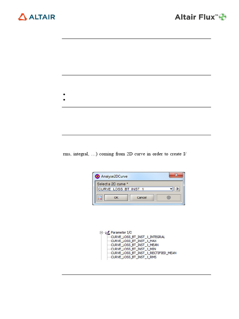 Analyse2DCurve | PDF | Parameter (Computer Programming) | Macro (Computer Science)