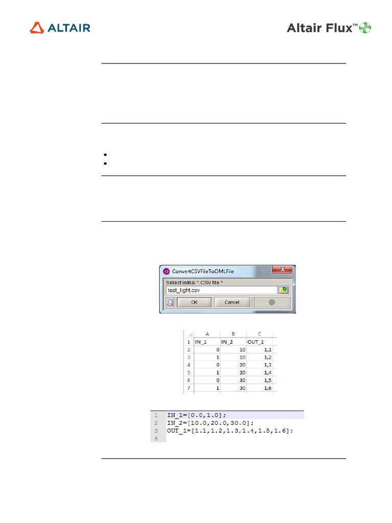 ConvertCSVFileToOMLFile | PDF | Macro (Computer Science) | Computing