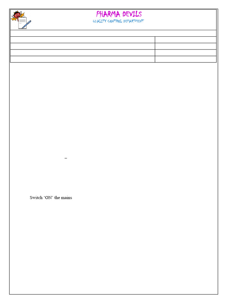 Weighing Balance Calibration SOP | PDF | Weight | Calibration