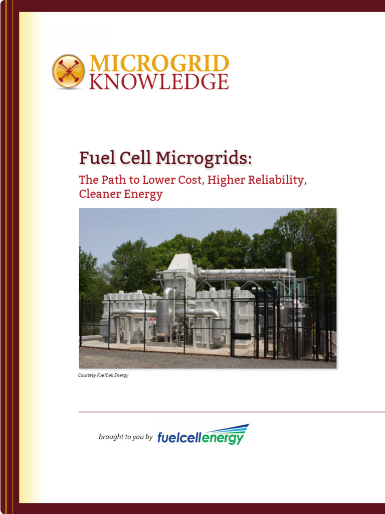 MGK Guide To Fuel Cell Microgrids | PDF | Distributed Generation | Fuel Cell