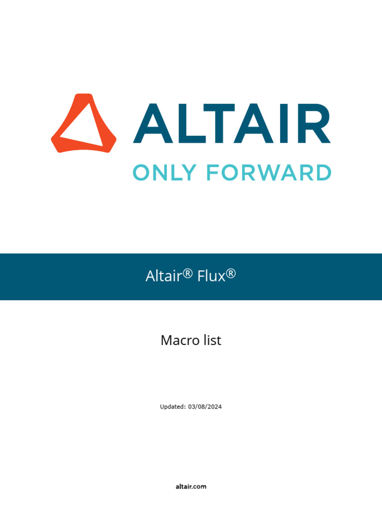 Macros List EN | PDF | Electric Motor | Inductor