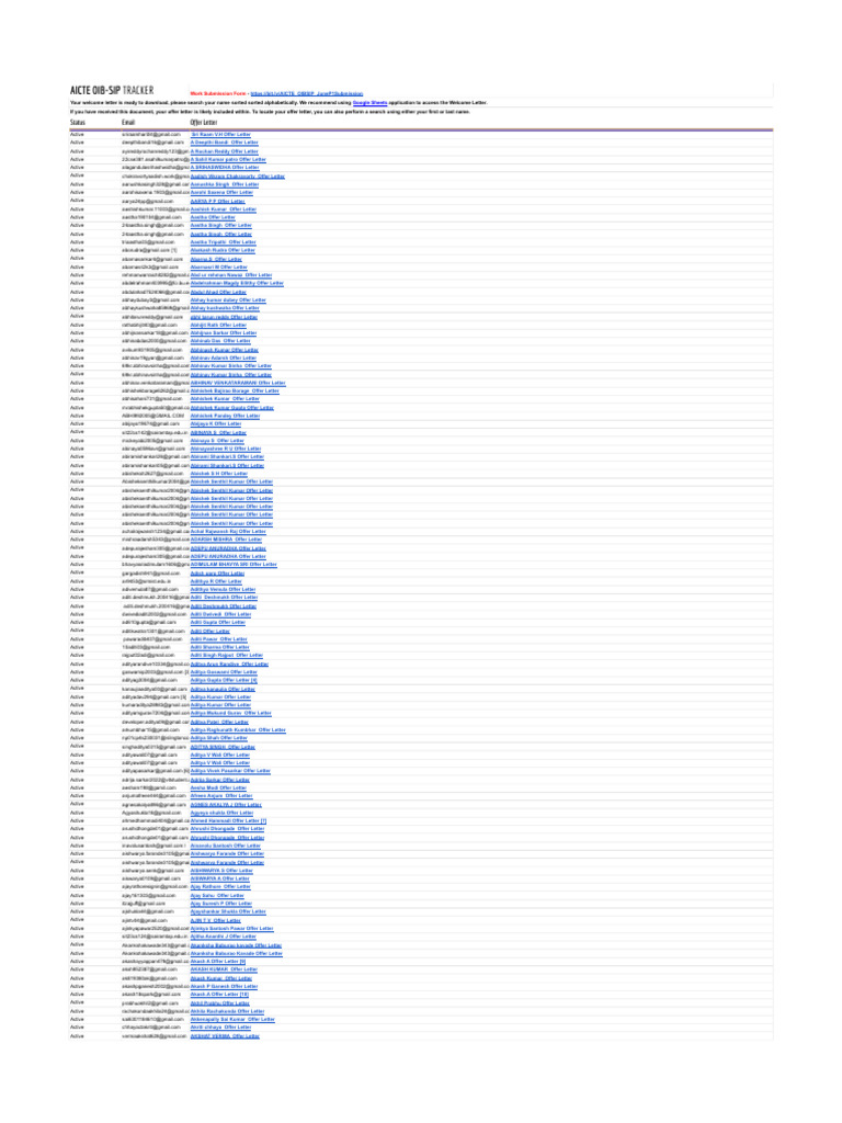 #3 AICTE OIB-SIP JE1 2024 | PDF