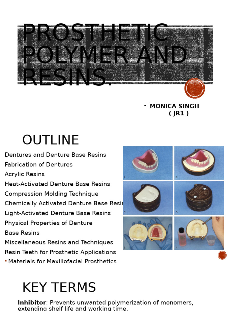 Prosthetic_polymer_and_resins-1 | PDF | Dentures | Poly(Methyl Methacrylate)