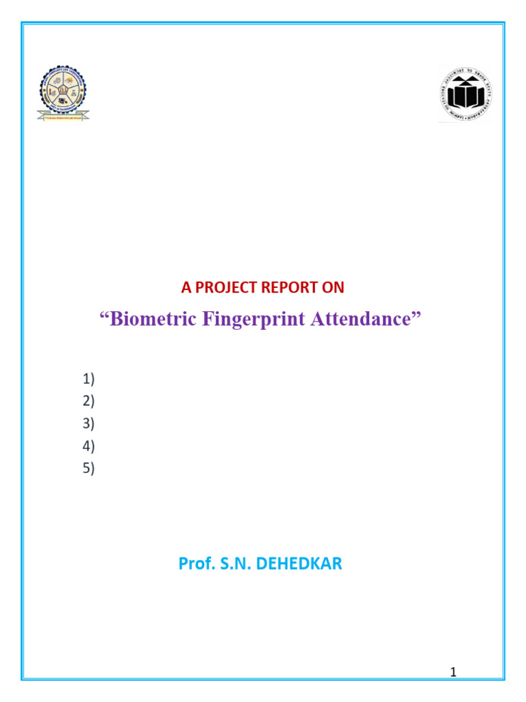 GB CPP Final Report Ee6i | PDF | Switch | Biometrics