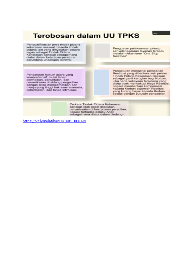 Materi Uu Tpks | PDF