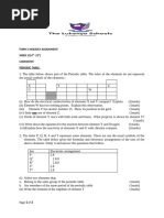 Grade 11 Chemistry Past Exam Questions | PDF