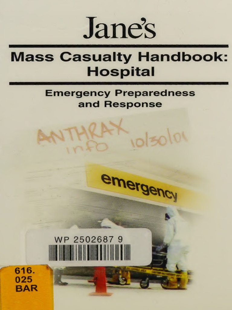 Jane's Mass Casualty Handbook Hospital Emergency Preparedness And | PDF ...