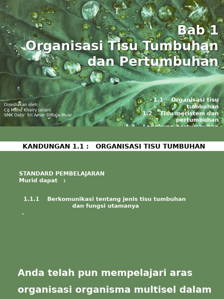 BAB 1 T5 KSSM | PDF