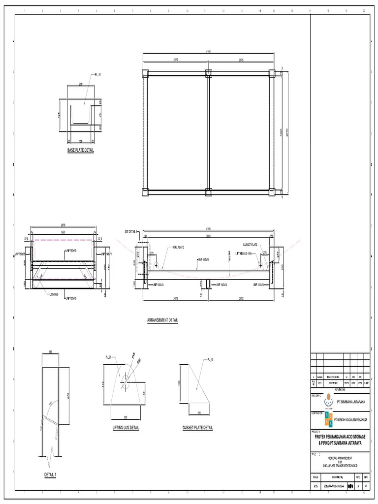 Shell Plate Transportation Skid | PDF