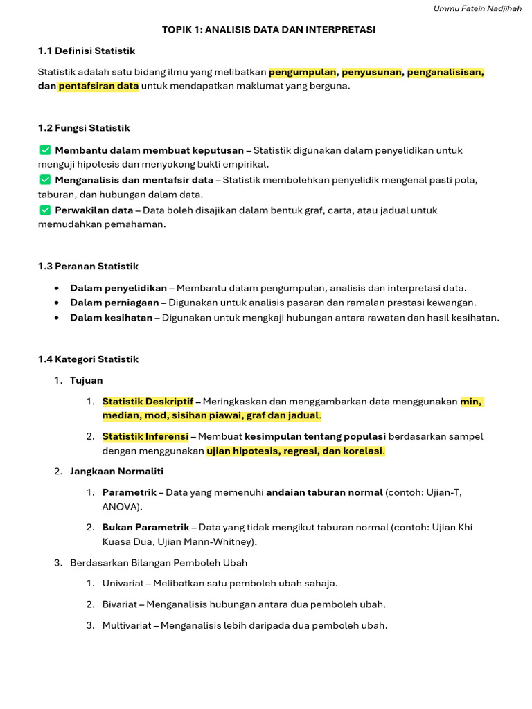 nota data | PDF