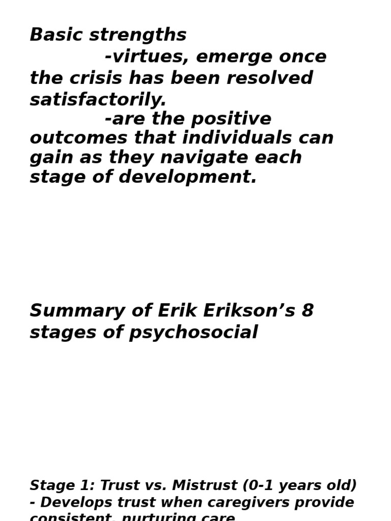 Erick Erickson (Identity Theory) | PDF | Psychology | Psychological ...