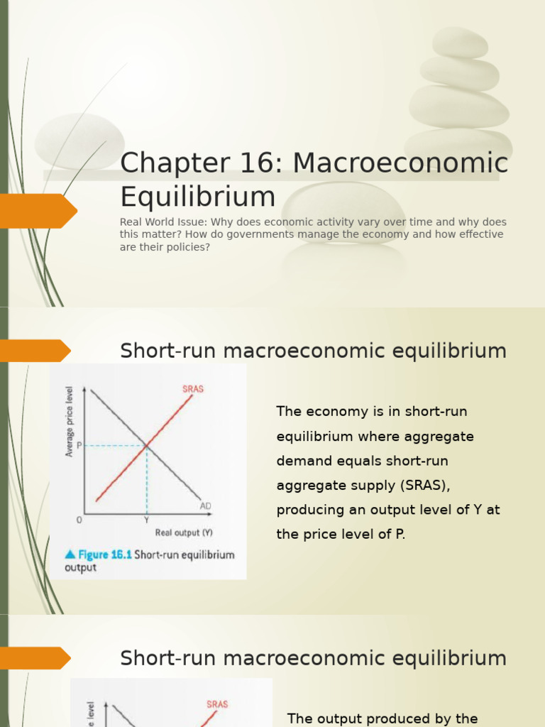 Macroeconomic Equilibrium Explained | PDF | Economic Equilibrium | Long ...