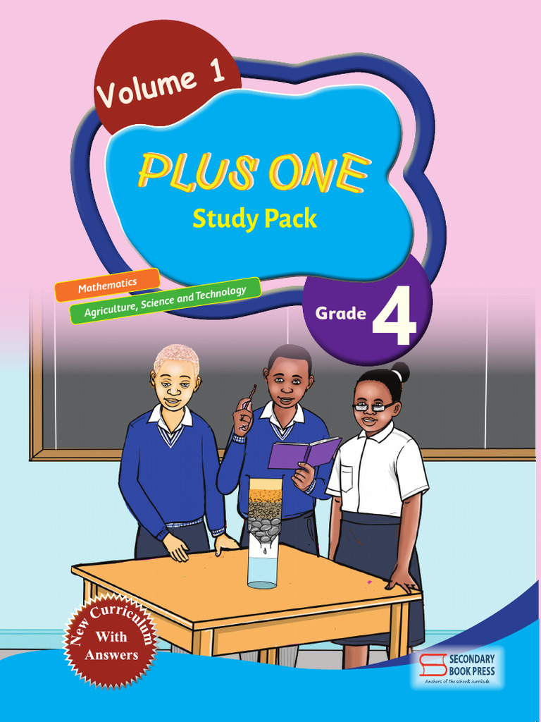 Plus One Grade 4 Study Pack Vol 1 | PDF