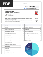 Hannah Kettle 3H Predicted Paper | PDF | Quadratic Equation | Mathematics